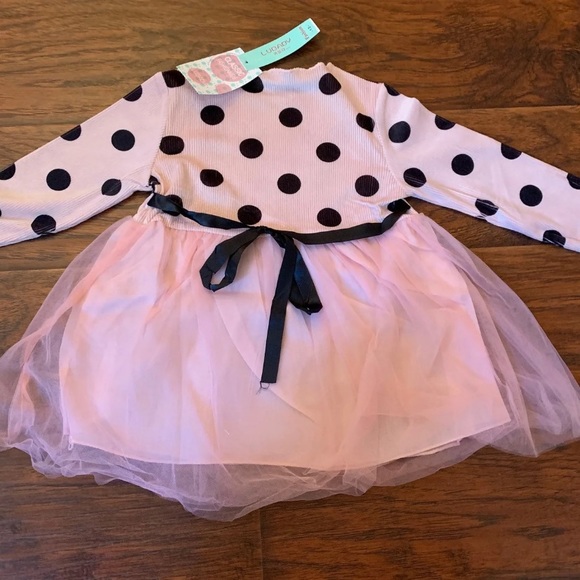 Dresses | Clearance Sale Pink Daisy Polka Dot Tutu Dress | Poshmark